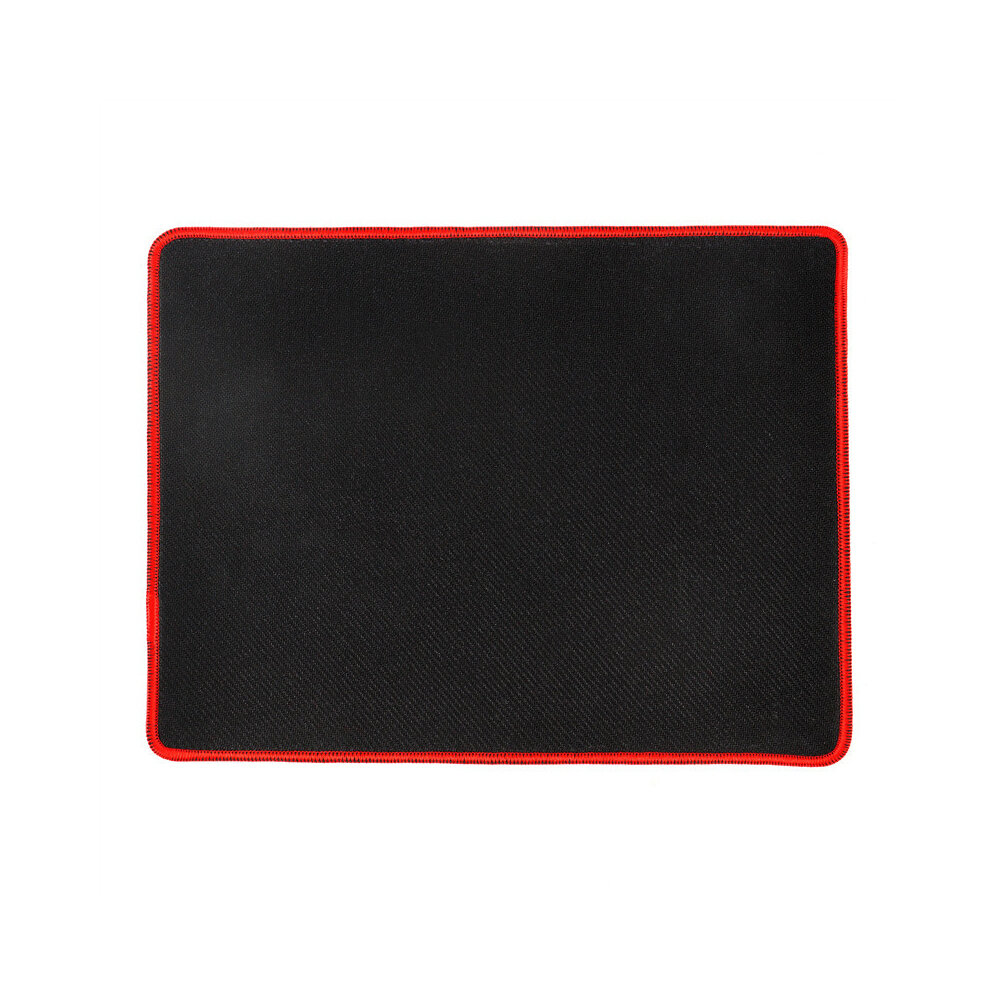 Pad Locking Edge Gaming Pad Anti-skid Wear-resistant Rubber Pad для Home Game Office, Black, Rubber, 26*20*0.3cm, 1шт