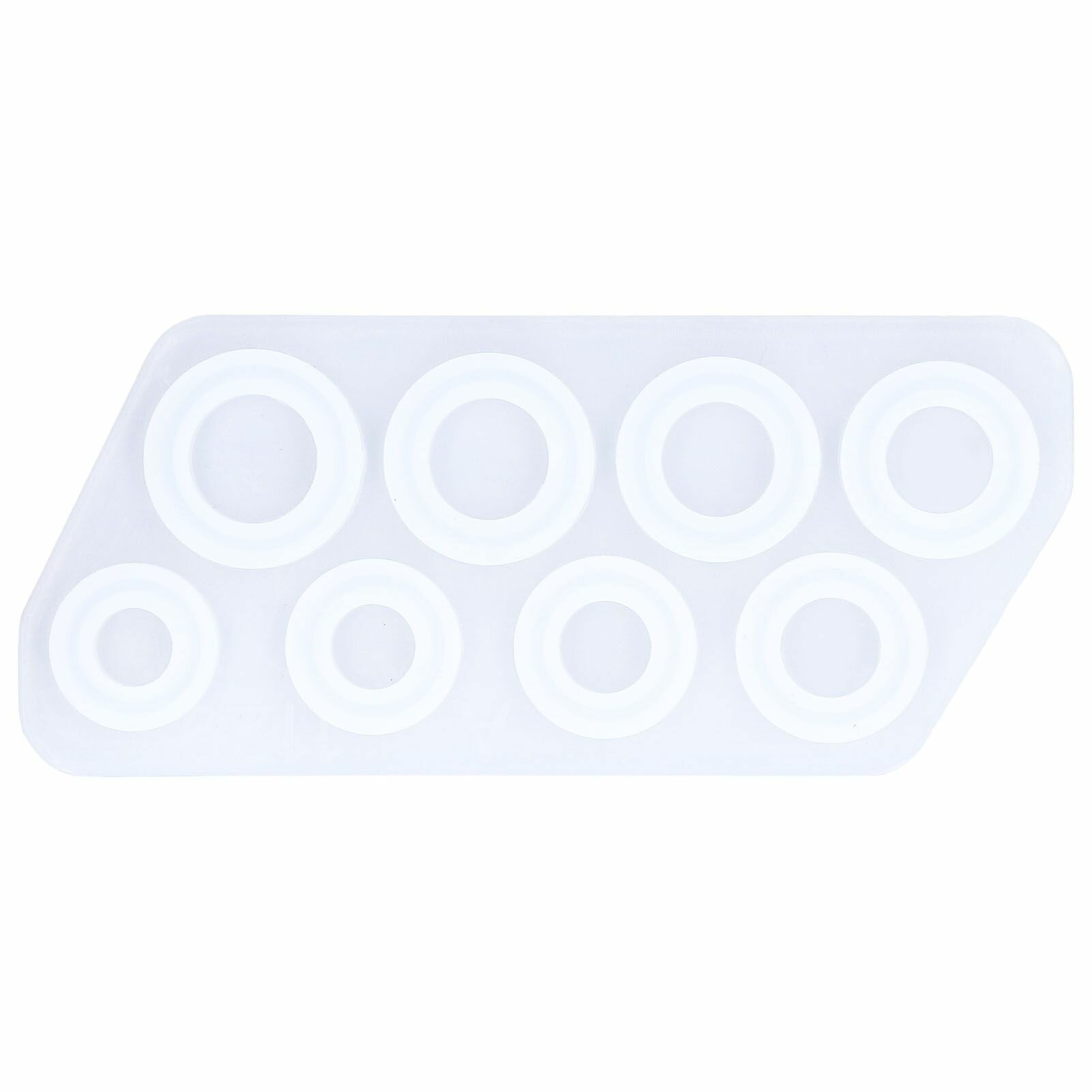 Силиконовая форма DIY Уникальное кристаллическое эпоксидное кольцо Прозрачная силиконовая форма для украшения