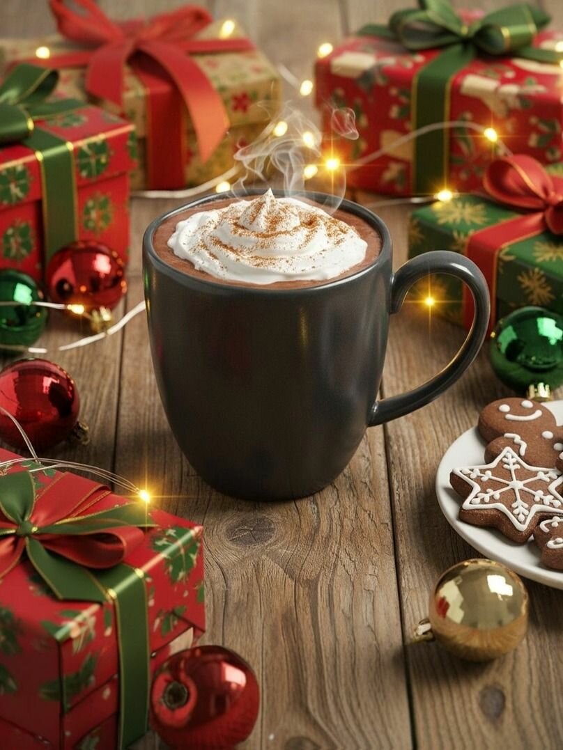 Кружка фарфор 350мл лотос 1шт, цвет графитовый. STENOVA HOME