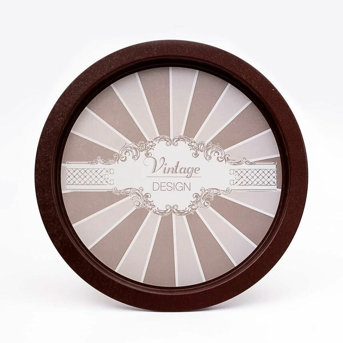 Поднос металлический круглый Evle elegance ee1638b