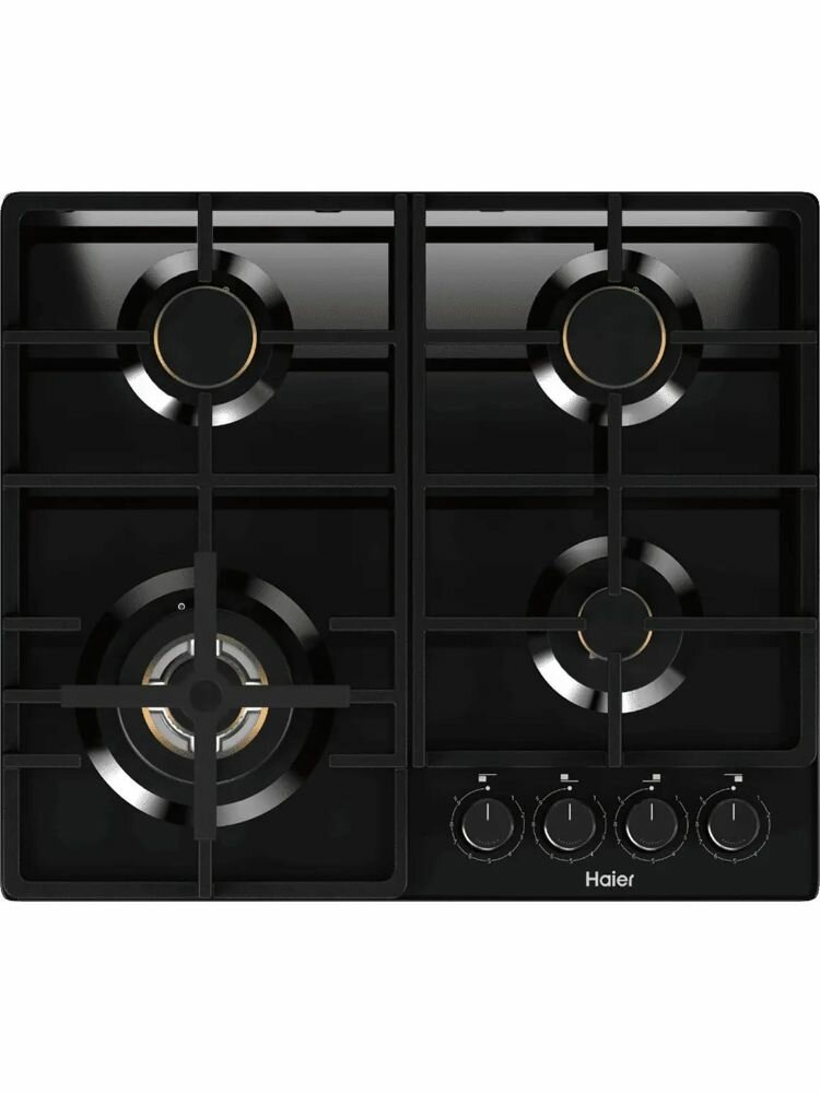 Варочная панель газовая Haier HHQ-G64CAQB, черный