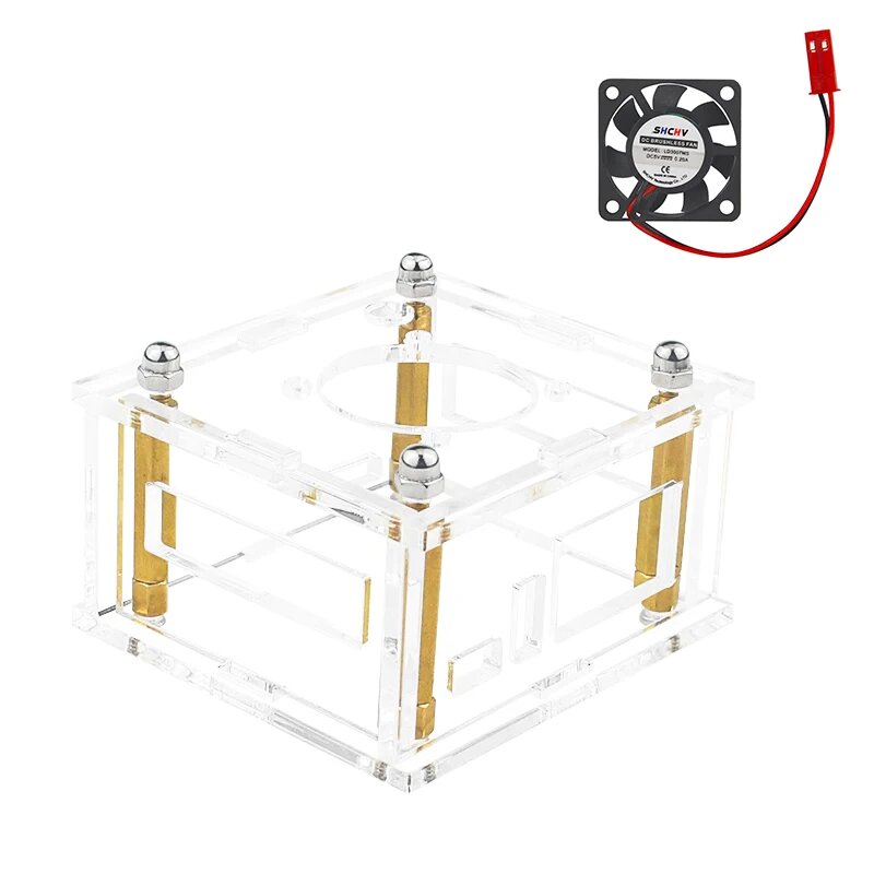 Корпус для Orange Pi Zero 3 Caturda Case Fan