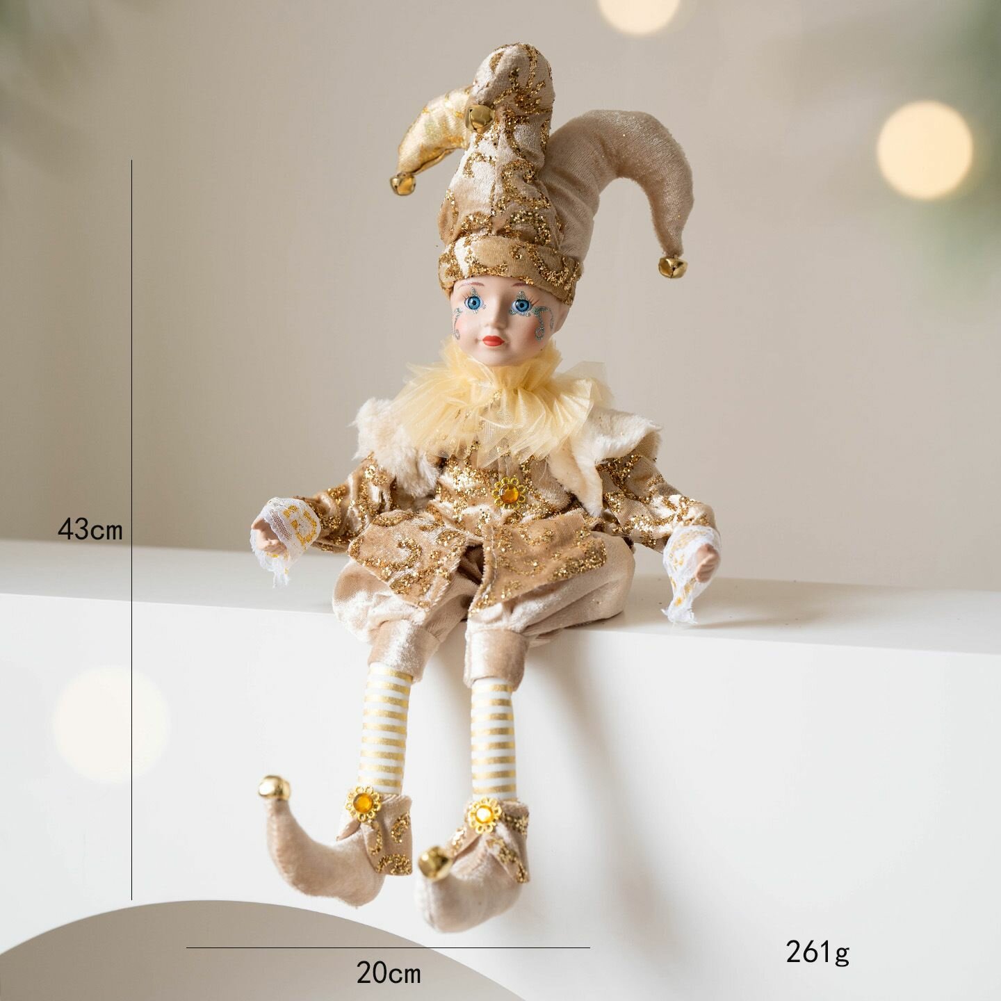 Набор рождественских украшений, 1 сказочный персонаж.