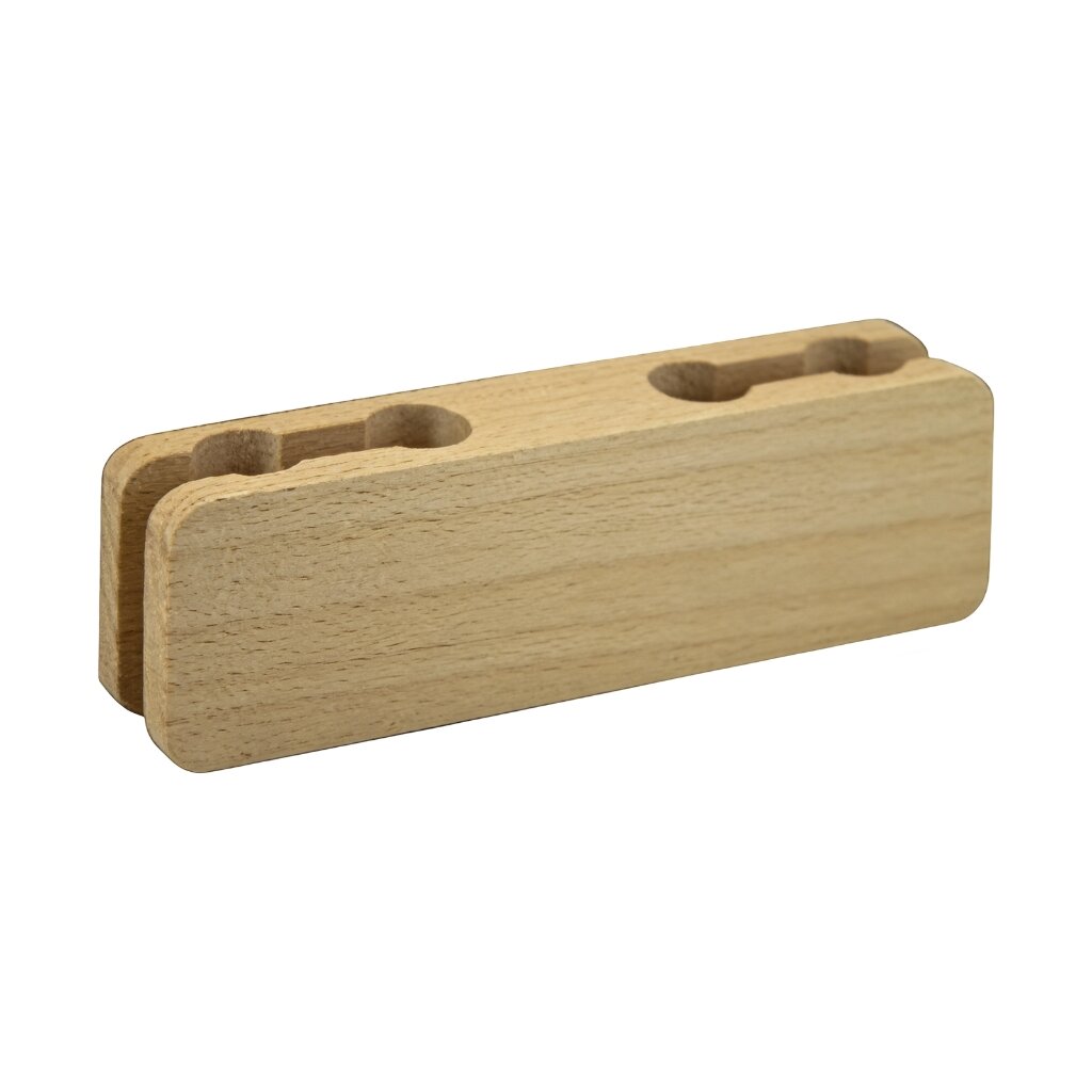 Держатель Кабеля Управления Шнуром Из Натурального Дерева Для Удлинителей И Вилок без Сверления Легко Монтируется