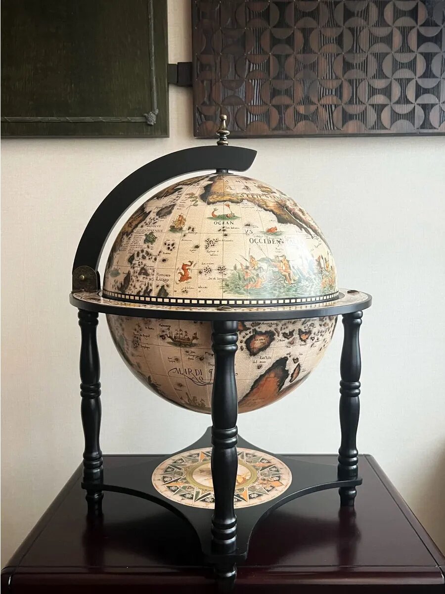 Глобус-бар напольный мини домашний