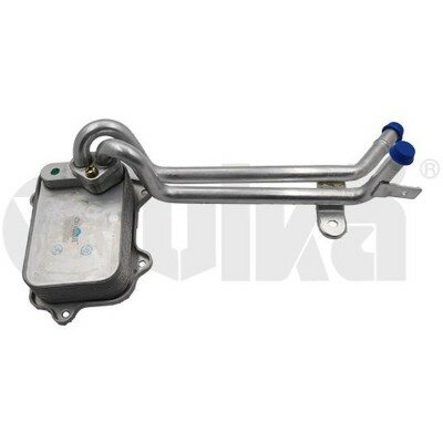 Радиатор масляный VIKA 11170543701 Audi, Seat, Skoda, Vw 1.4Tfsi 06-> с трубками
