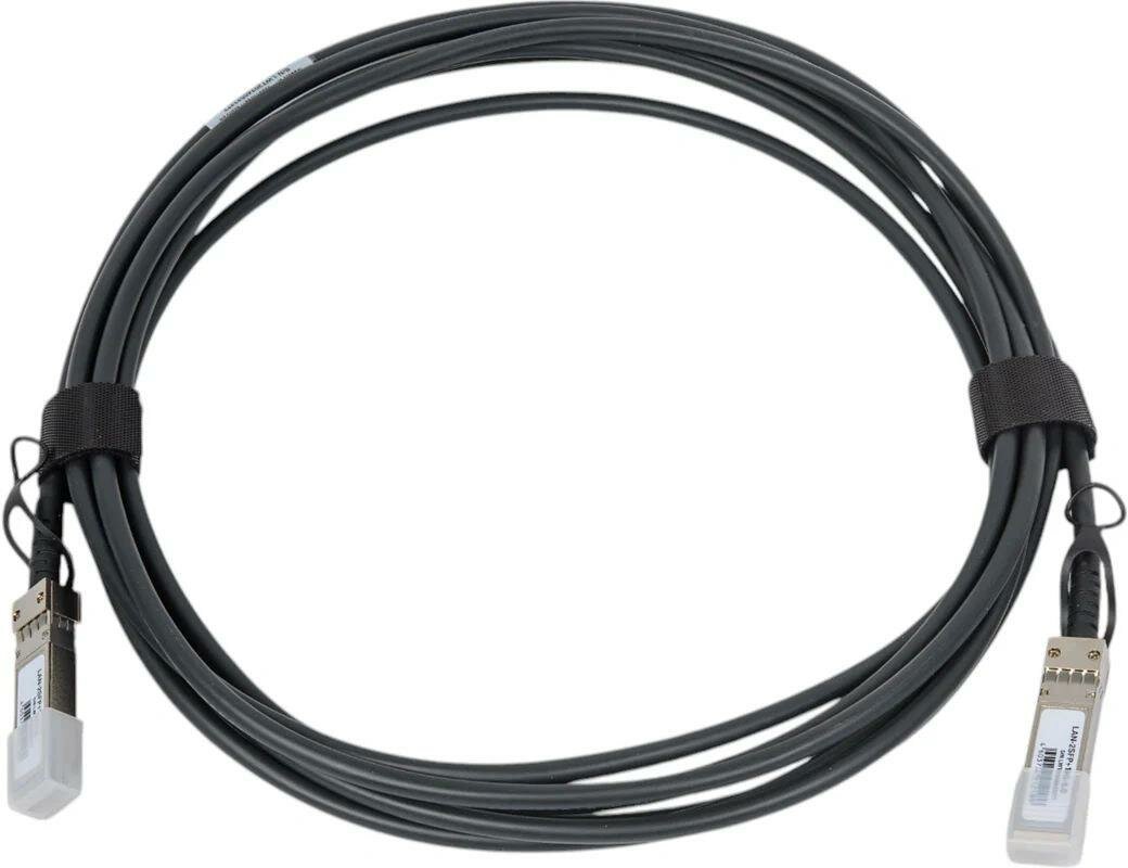Сборка кабельная Lanmaster LAN SFP+, SFP+, длина 5 м, черный (LAN-2SFP+10G-5.0)