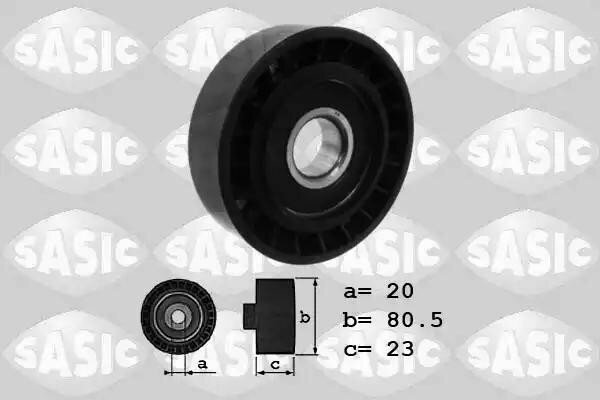 Ролик натяжителя поликлинового ремня SASIC 1626005 Alfa 145, 146, 155, 164, Fiat Albea, BravA/Croma, Ducato, Marea, Palio 85->