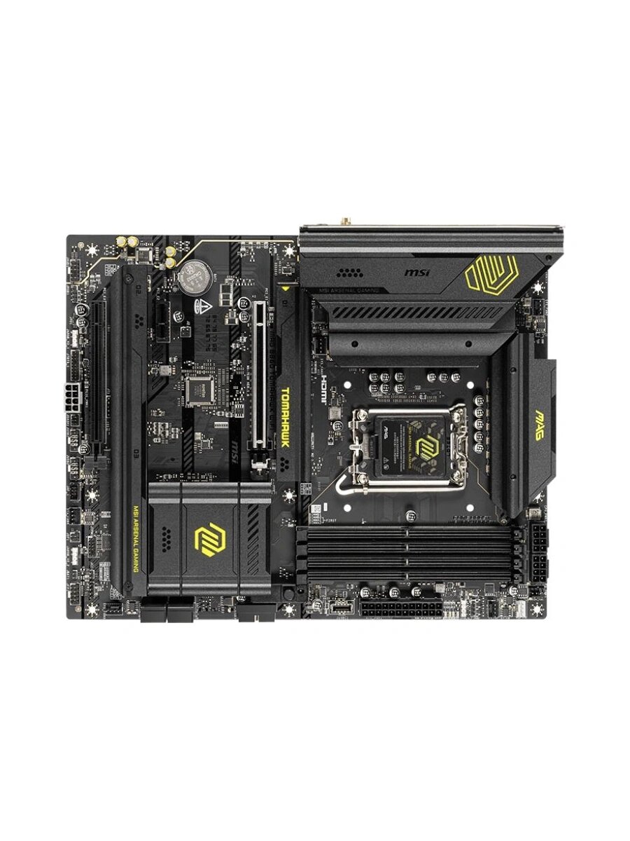 Материнская плата MSI MAG B860 TOMAHAWK WIFI, Socket LGA 1851, Intel B860, ATX, Ret