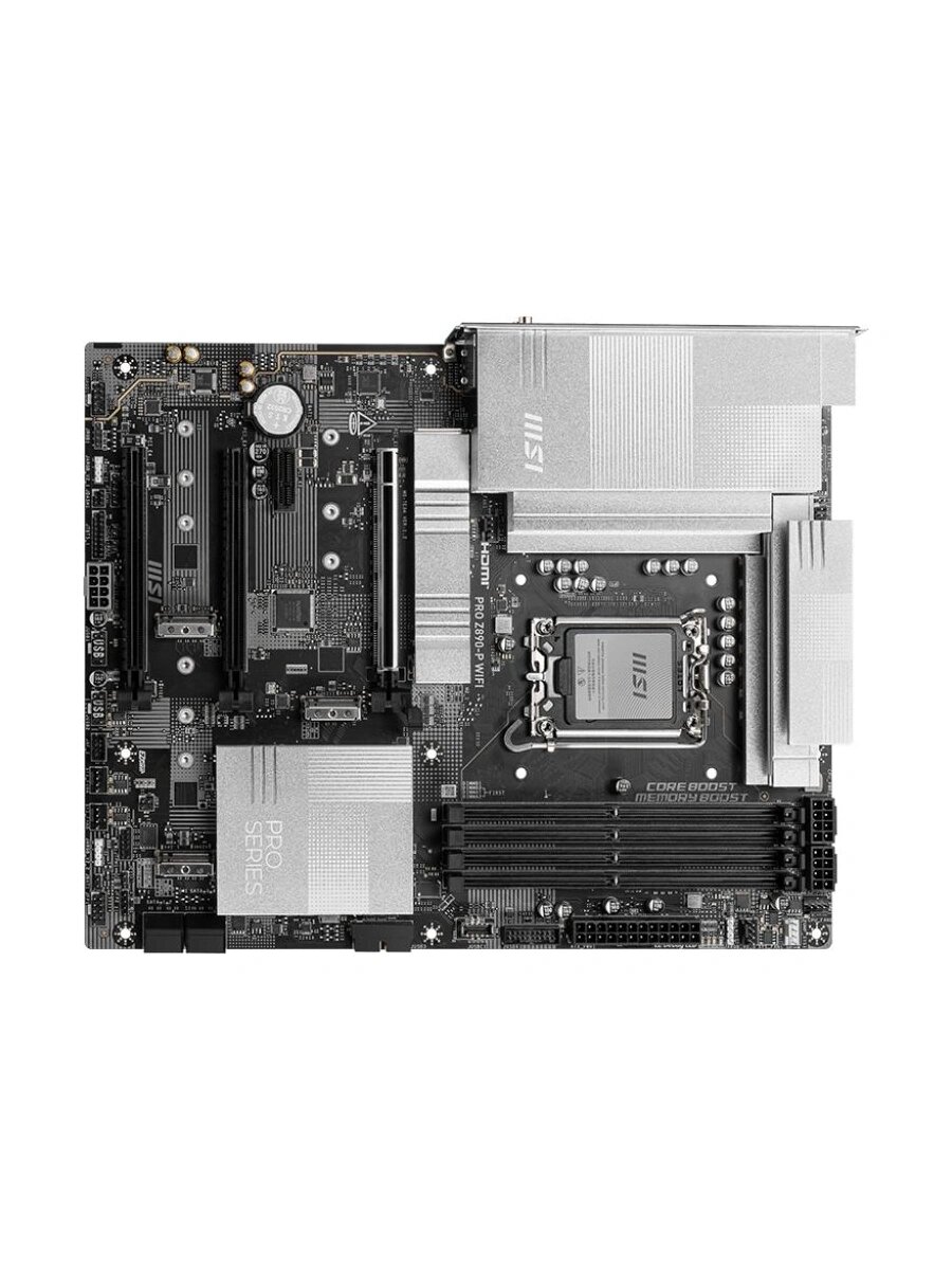 Материнская плата MSI PRO Z890-P WIFI, Socket LGA 1851, Intel Z890, ATX, Ret