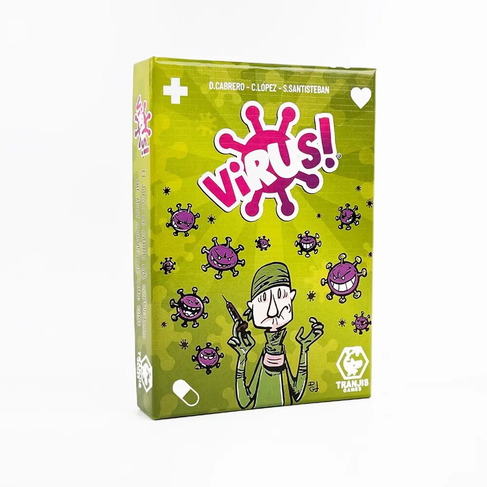 Virus: Забавная карточная игра для вечеринок и семейных вечеров - три версии (Стандарт, Хэллоуин, Эволюция), веселье за настольной игрой