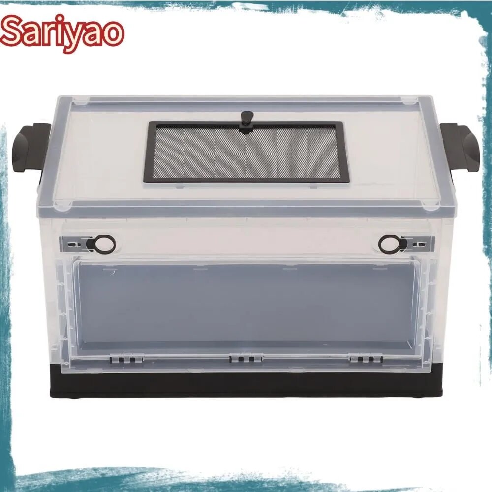 Прозрачный аквариум для хомяка