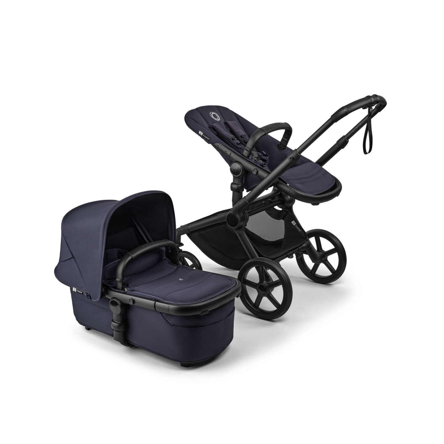 Коляска 2 в 1 Bugaboo Fox 5 Renew complete BLACK/DEEP INDIGO-DEEP INDIGO 100051129