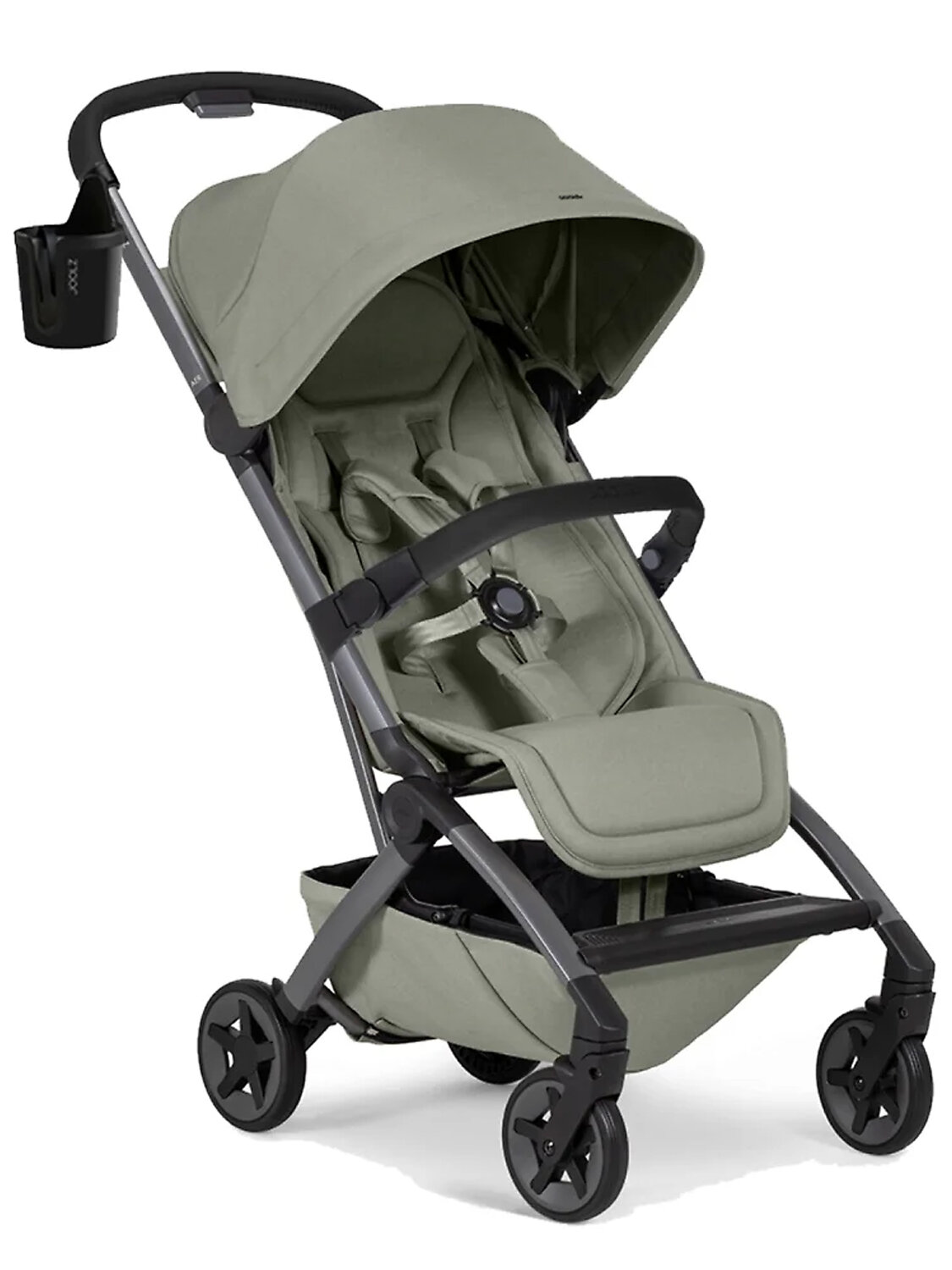 Коляска прогулочная Joolz AER2 SE Sage Green с бампером и подстаканником 320443
