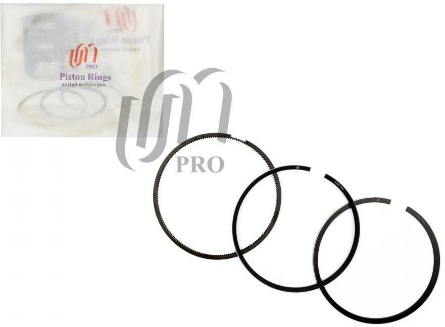 Кольца поршневые UNITED MOTORS PR1255-000 Man D2066 Lf23-Lf27 Euro5 D20 D120.0 на 1 цилиндр 3.5-3.0-4.0 Um STD