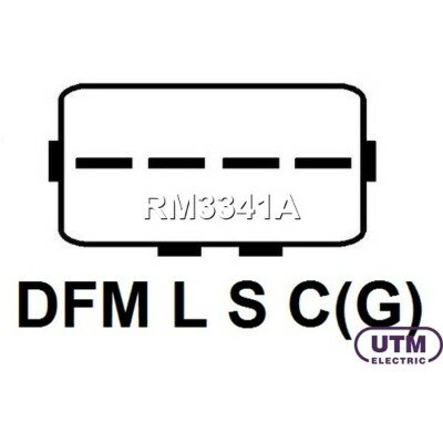 Регулятор генератора UTM RM3341A Mitsubishi Grandis, Outlander, Colt, Lancer, Smart Fortour