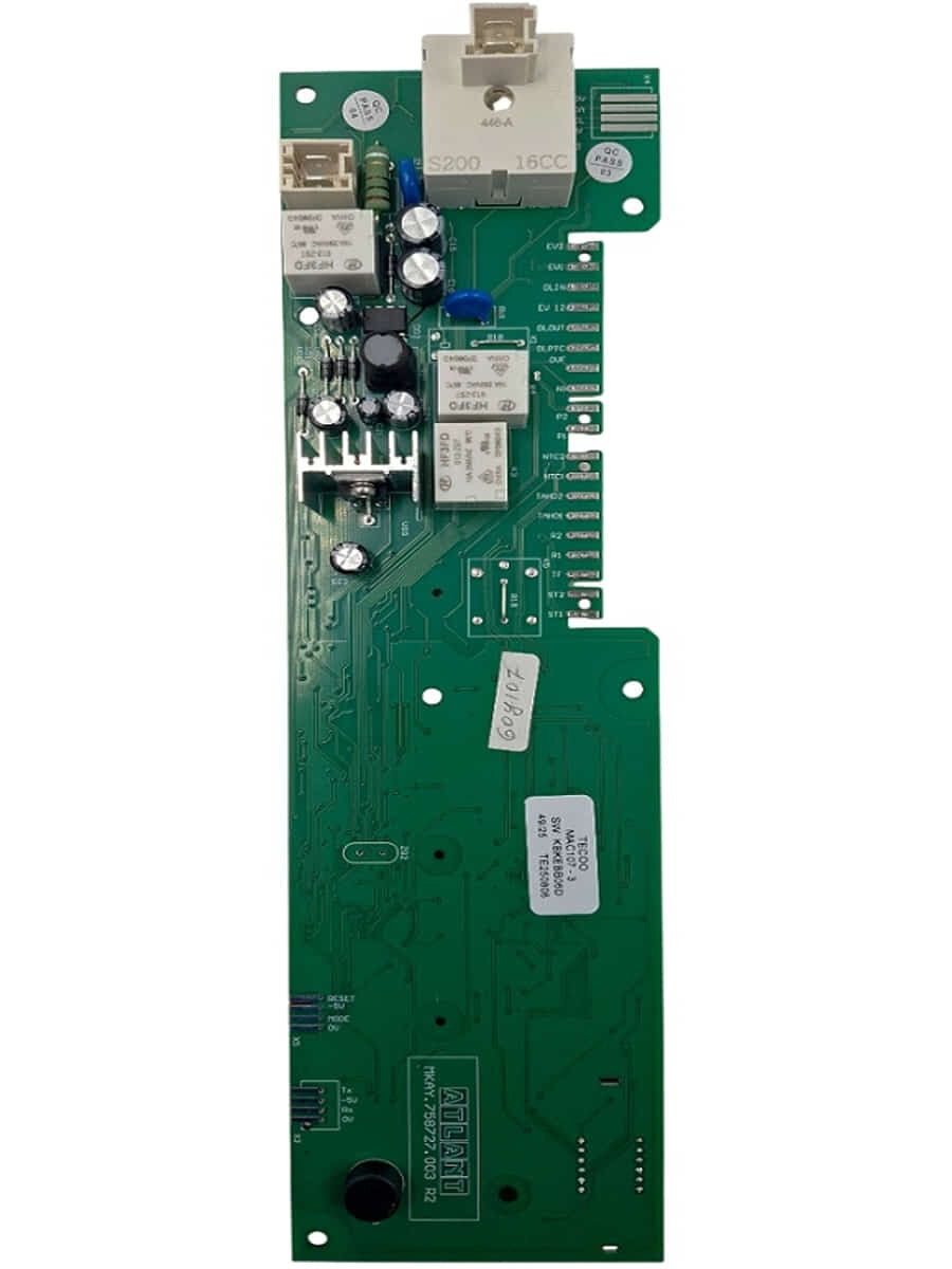 Atlant 908081400118 (MAC107-3) модуль управления с дисплеем и кнопками для стиральной машины 60У107
