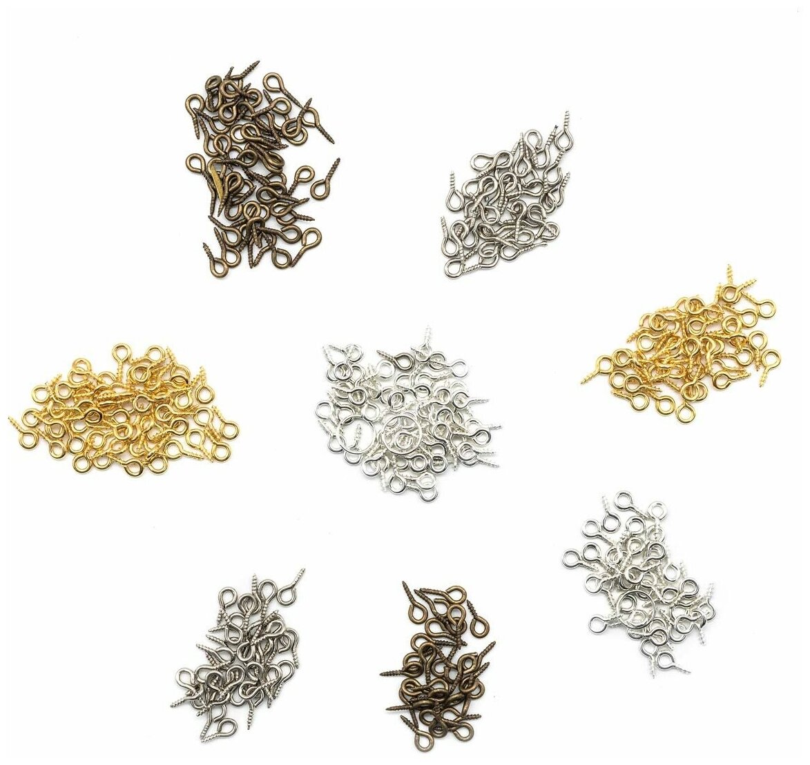 NIT021 Набор винтовых штифтов, 4цвета, Astra&Craft