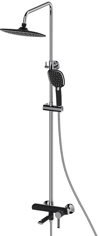 Душевая стойка Haiba HB24805-7 черная