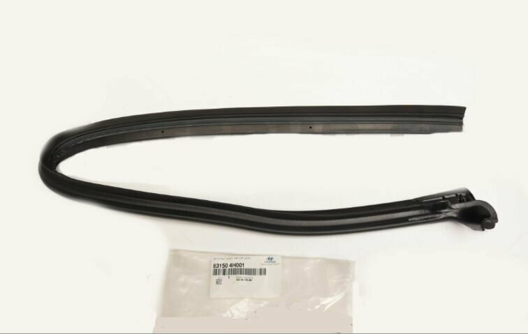 Уплотнитель стекла двери левой сдвижной верхний для Hyundai Starex H1/Grand Starex 2007- / арт. 831504H001 / бренд MOBIS