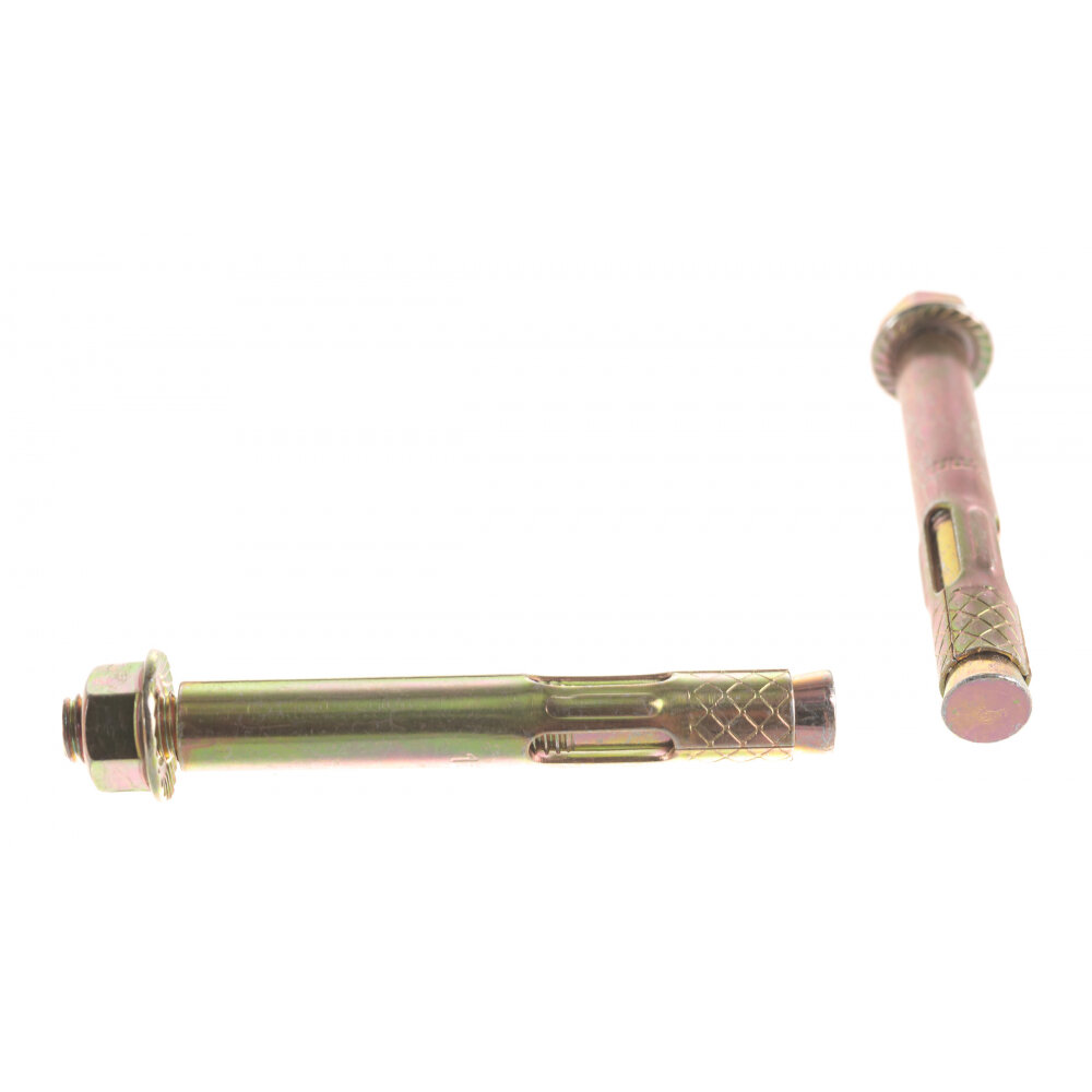 Анкерный болт с гайкой Качественный крепеж 12х100 (12х99) 10 шт 0500037 КЧ