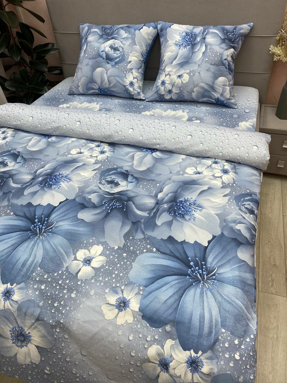 Пододеяльник Enamorado, 200х220 см, хлопок, бязь, на молнии, гипоаллергенный