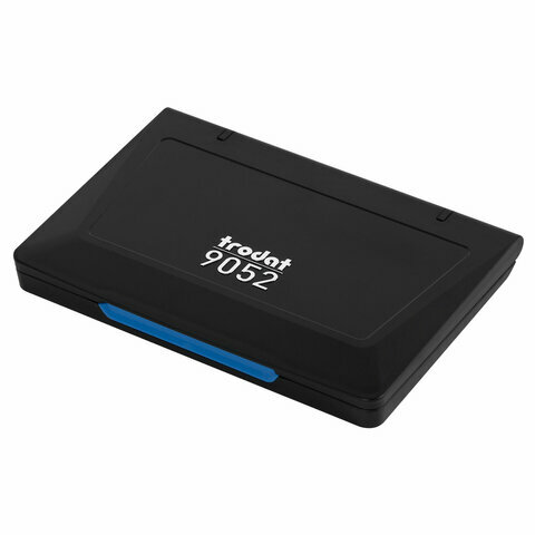 3 шт. Штемпельная подушка TRODAT, 110x70 мм, синяя, 9052c