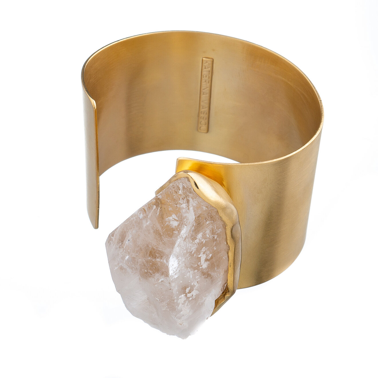 Незамкнутый браслет, кварц