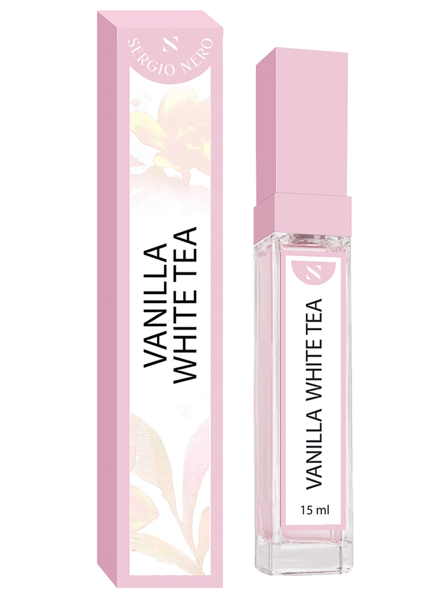Духи Sergio Nero женские Vanilla White Tea 15мл