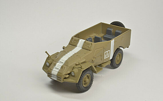 Масштабная модель 1/72, советский лёгкий бронетранспортёр БТР-40
