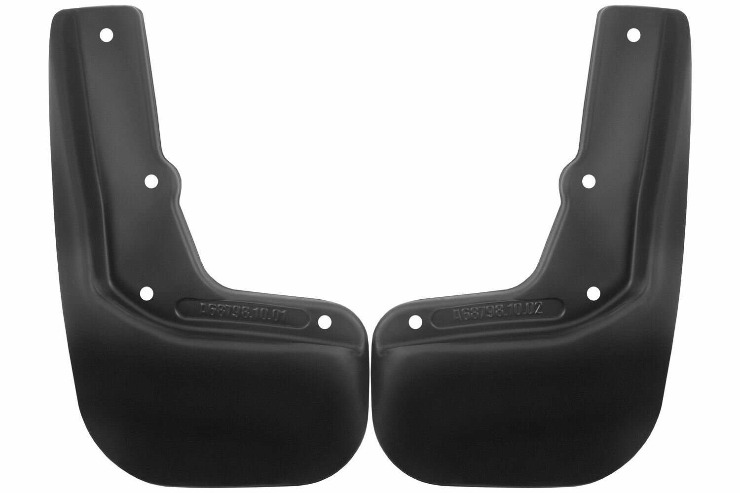 Брызговики передние 2 шт для Джетур Х70 Плюс REIN. A68797. F3 REIN