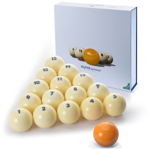 Dynaspheres Шары Dynaspheres Prime Pyramid 67 мм Желтый биток