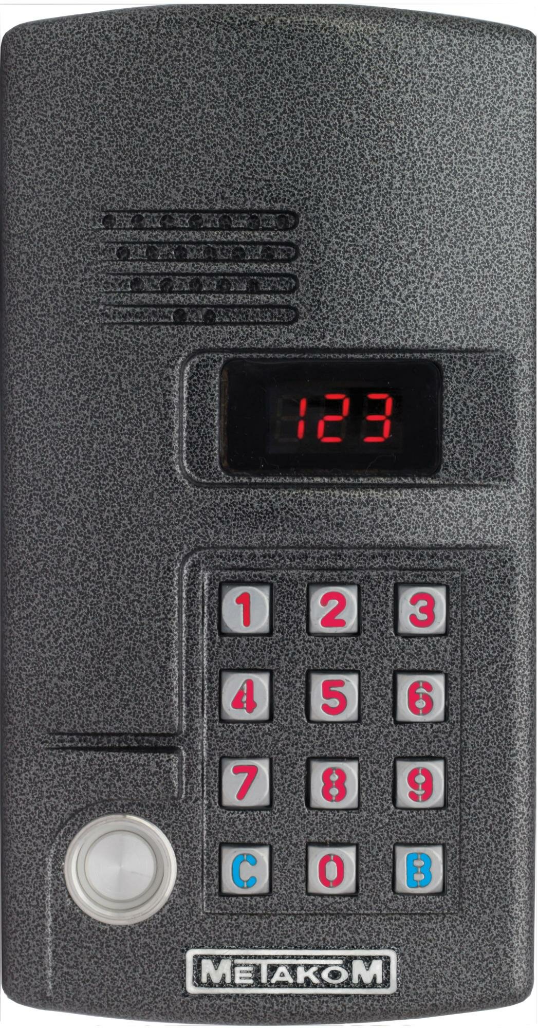 MK2003.2-TM4EN блок вызова домофона Метаком