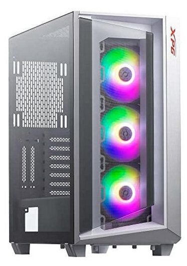 XPG Корпус Miditower XPG Cruiser CRUISERST-WHCWW, E-ATX, белый (без БП)