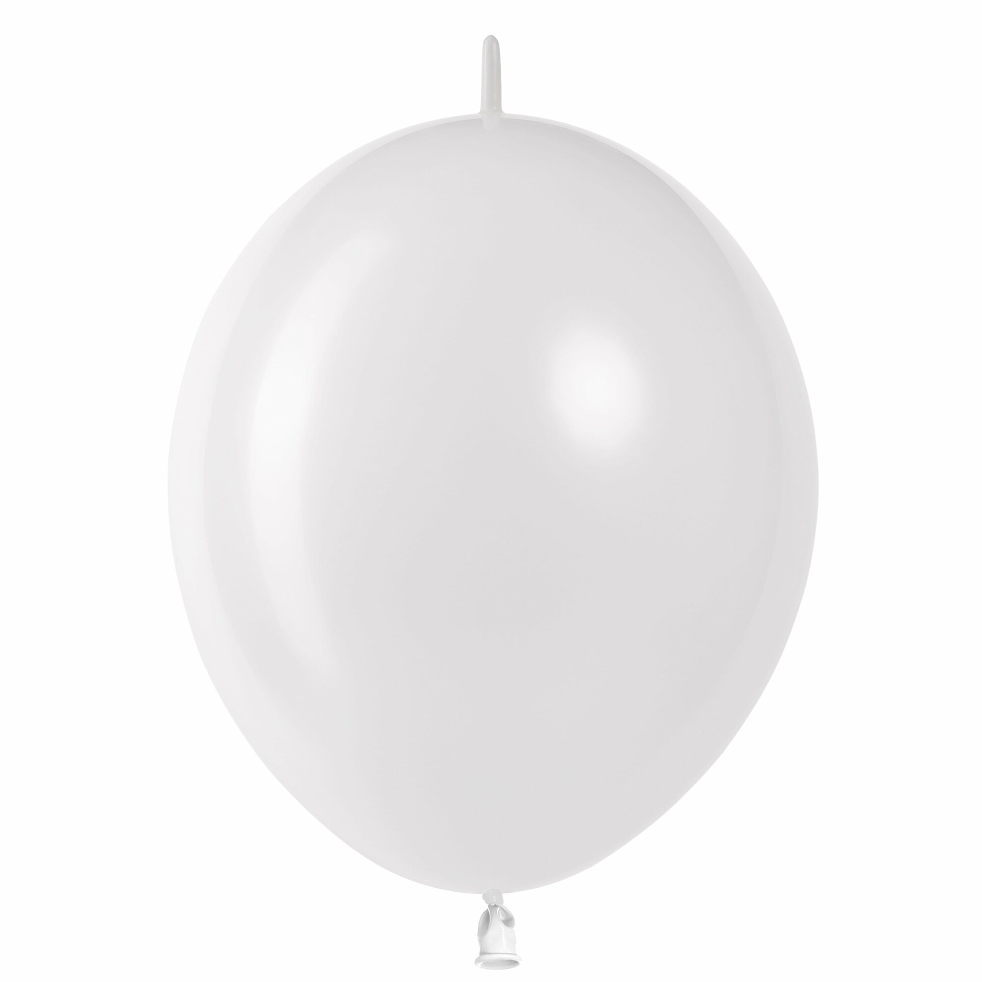 Линколун (6'/15 см) Белый, пастель, 100 шт.