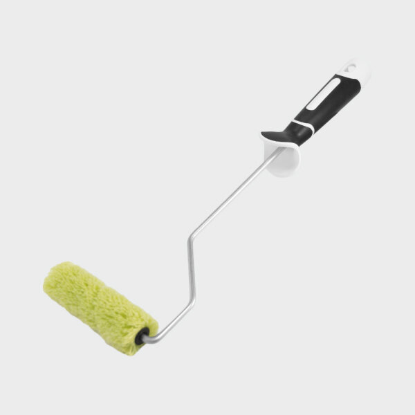 Decor Мини-валики серии "Black White mini", полиакрил зеленый (ширина валика 100 мм, d 15 мм, бюгель 6 мм, ворс 12 мм, удлиненная 2К ручка)