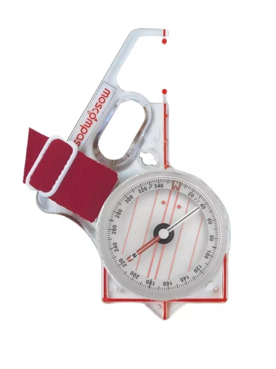 Компас Москомпас Модель 2GTL жидкостный магнитный спортивный на левый палец