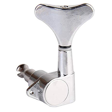 Одиночный басовый колок Musiclily M176, правый, хром