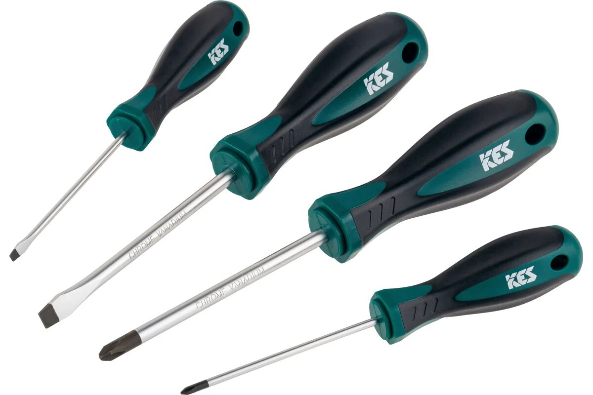 КЭС Эрго набор отверток 4 шт. 31100004 - компактный инструмент для сборки и ремонта