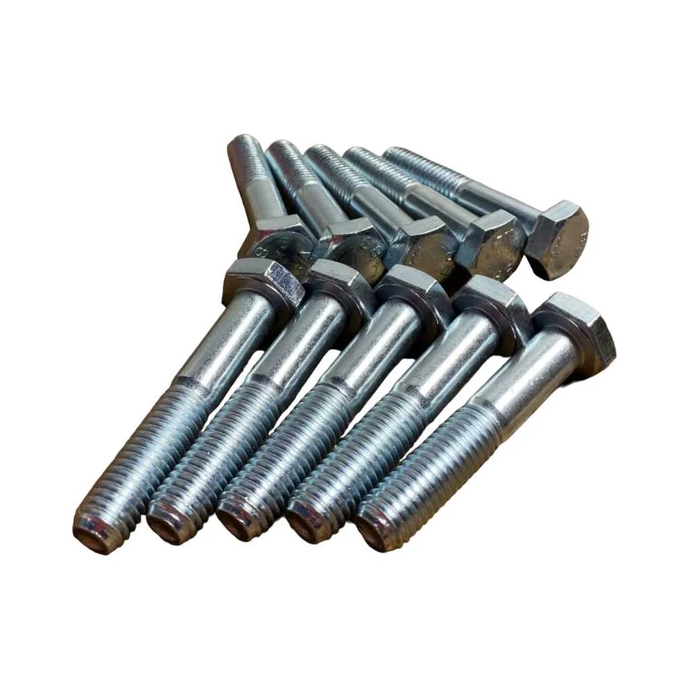 Высокопрочный болт 23 болта М10x55 ОЦ к. п.8.8 DIN 931 (10шт) А02001005533005, 10х55 мм, легких конструкциях либо