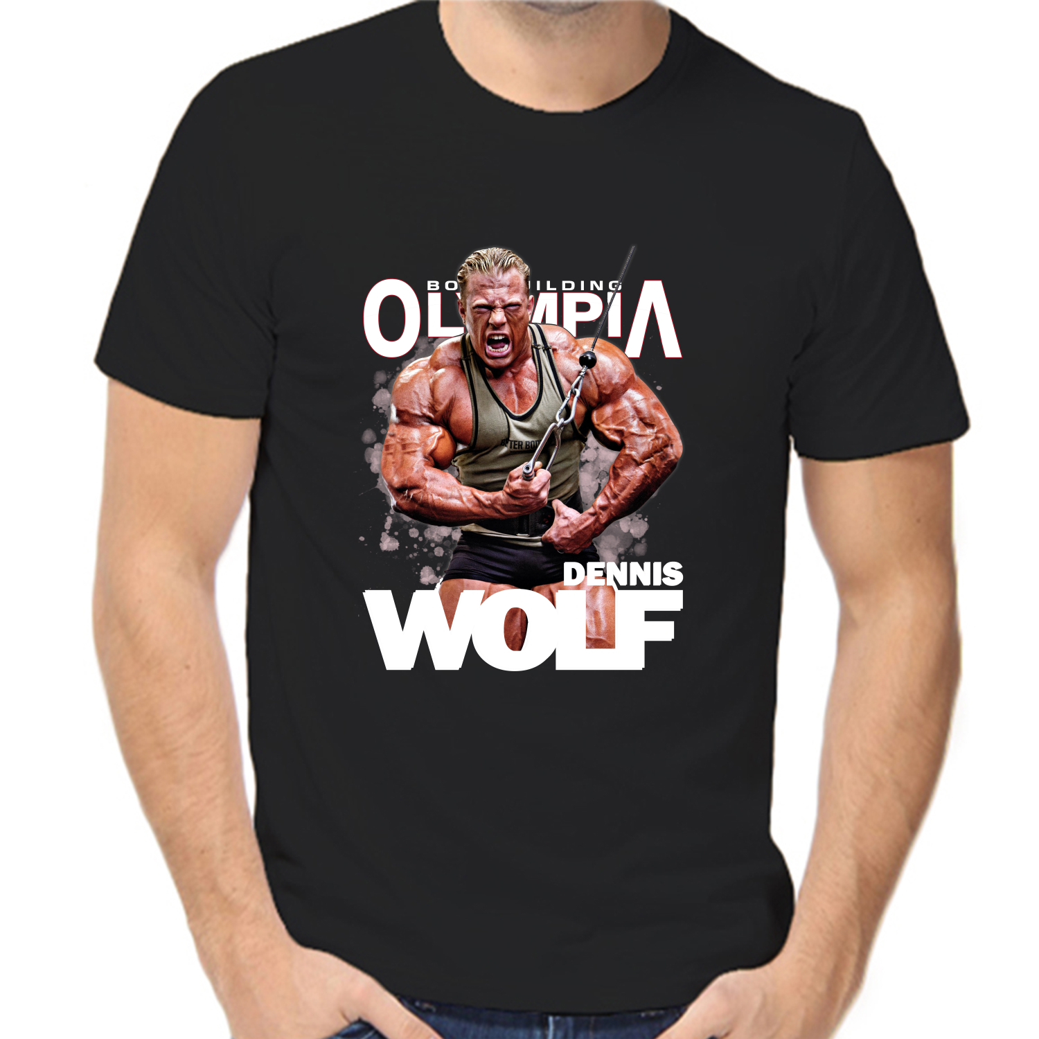Футболка bodibilding olimpia dennis wolf