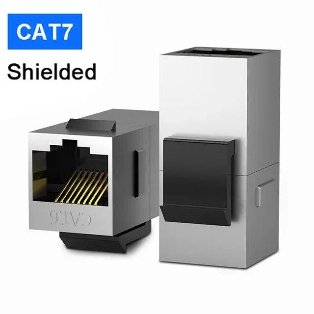 CAT7 STP экранированный Keystone RJ45, 24шт