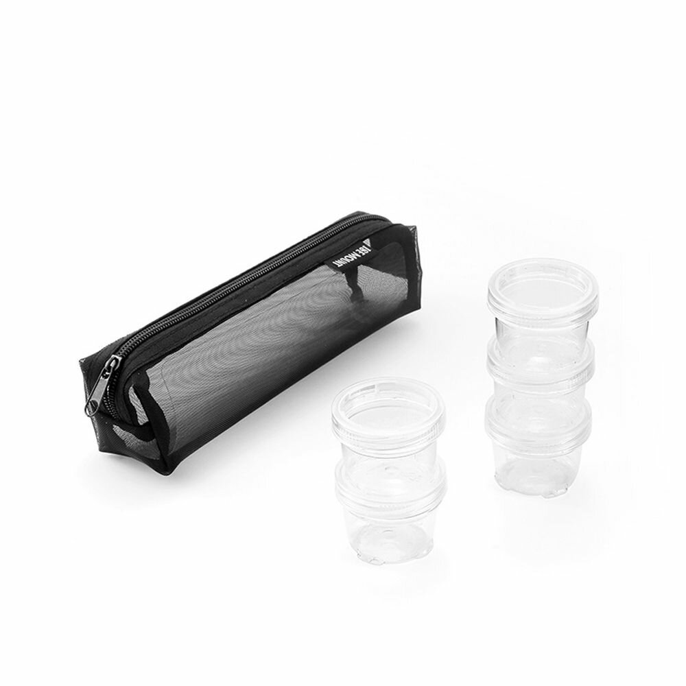 Набор складных контейнеров для специй: портативный комплект для пикника, кемпинга и барбекю с герметичными крышками