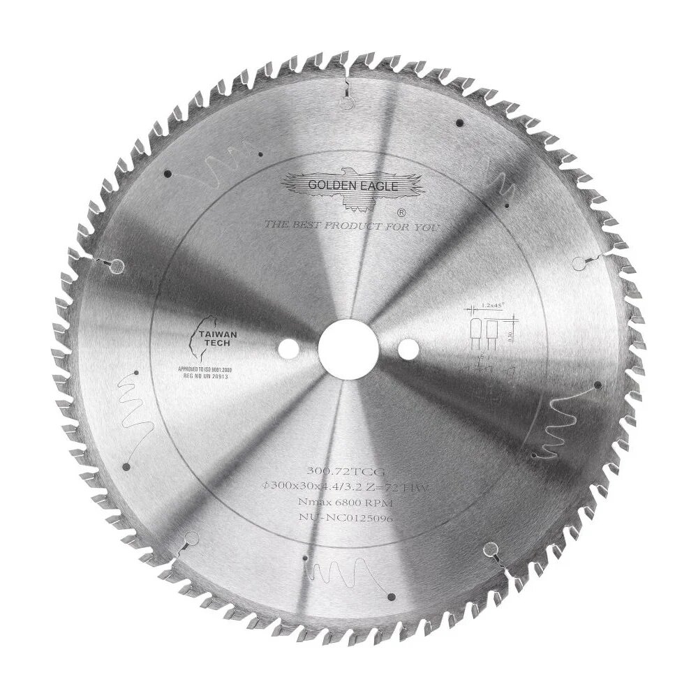 Диск пильный HW основной (300x30x4.4/3.2 мм; Z72; TR-F) Golden Eagle TL00000032