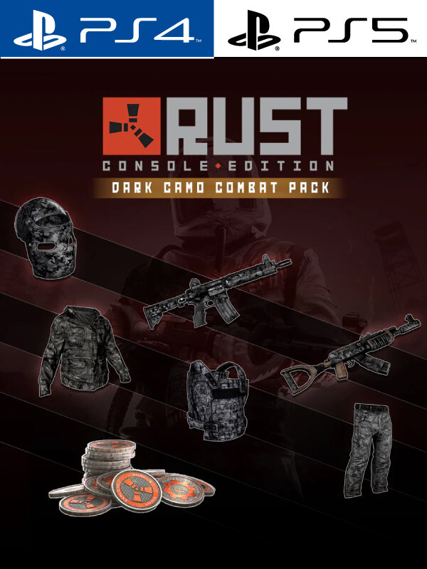 Rust Console Edition Dark Camo Bundle для Sony Playstation 4|5 (Турция)