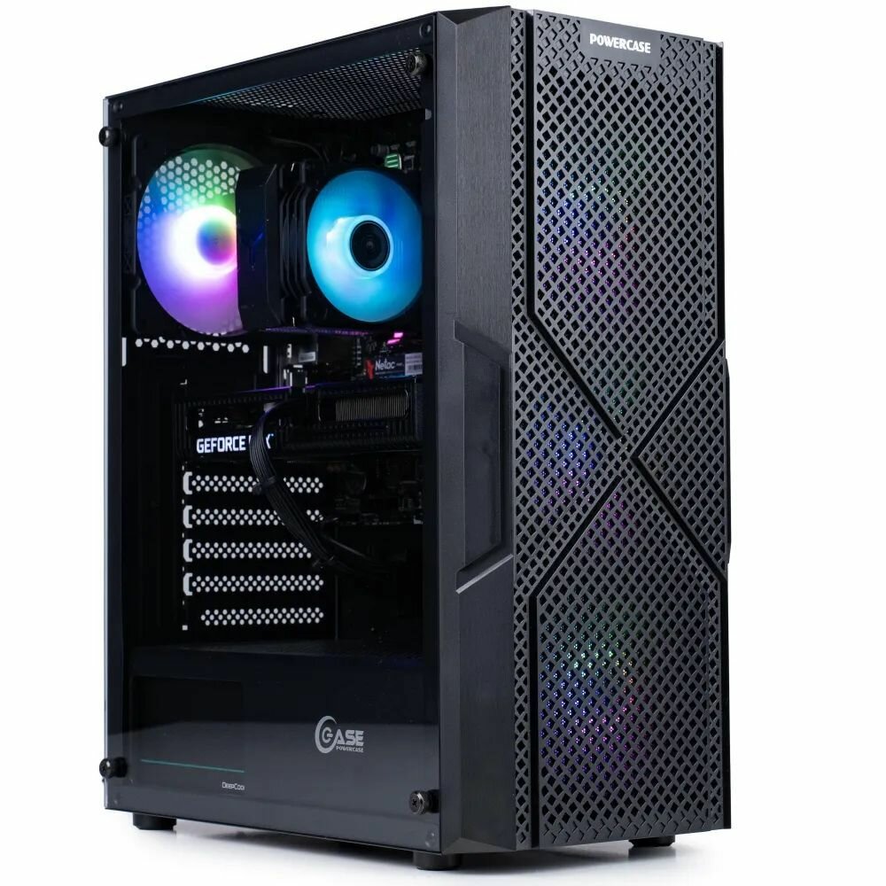 Игровой компьютер FIRESTRIKE Ryzen 5-3500X, GTX1070 8ГБ, RAM 16ГБ, SSD 512ГБ, 600W, Win 10 Pro)