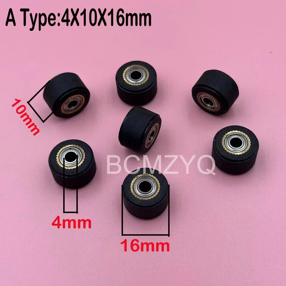 3 шт, ролики для нажимного пресса бумаги BCMZYQ для Roland VP540 A 4X10mmX16mm