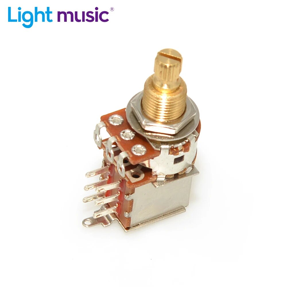 Потенциометр гитарный Light Music, B500K 18mm