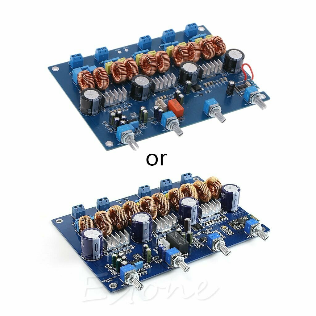 YJ TPA3116 4.1 усилитель класса D 4x50W+100W