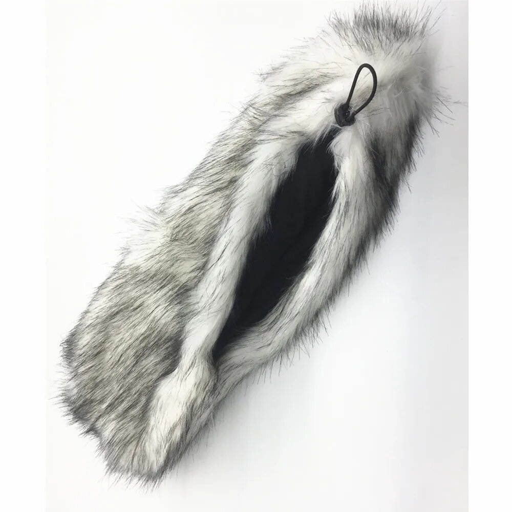 Меховая муфта для микрофона Sennheiser MKH416 BLUE MANTIS черный